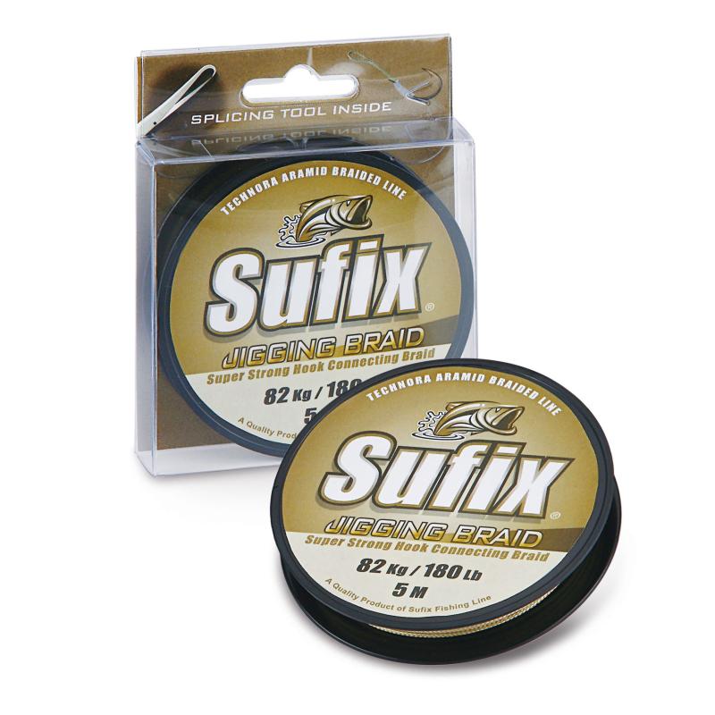 Sufix Jigging Braid Nat Tan 5M 110Lb