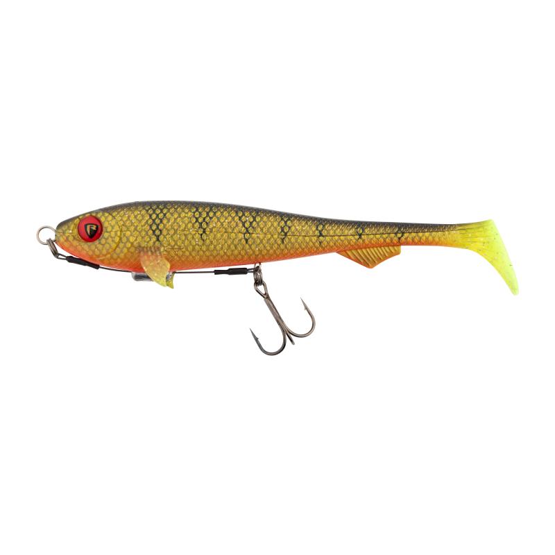 Fox Rage Super Slick Shad 18cm / 7" Loaded UV Natural Perch