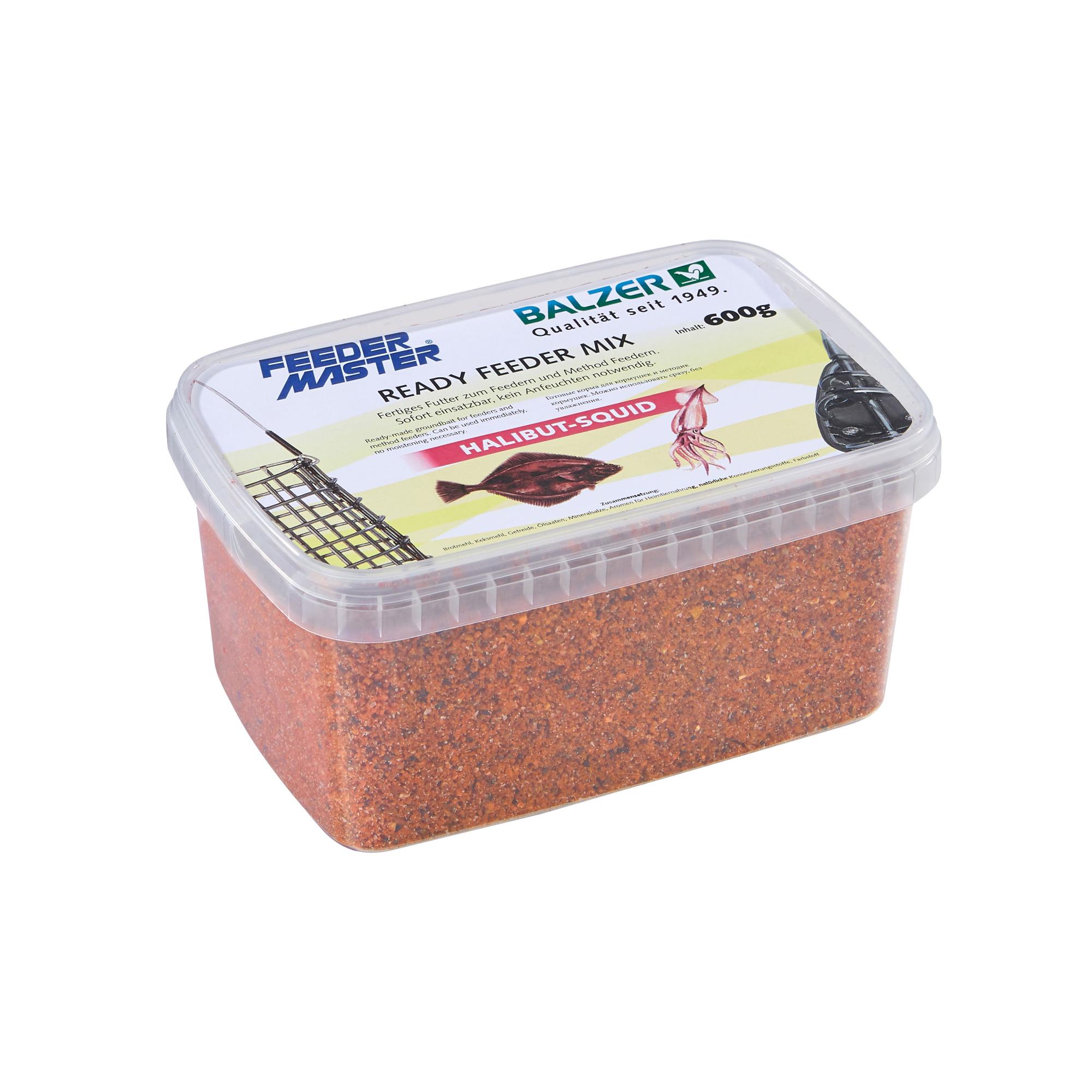 Balzer Feedermaster Fertig-Futter Mix Halibut-Squid 600g