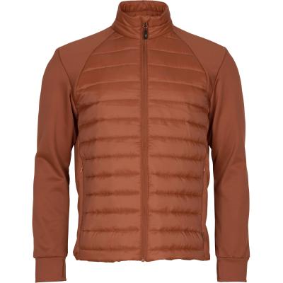 Pinewood Finnveden Hybrid Power Fleece Jacket Terracotta XL