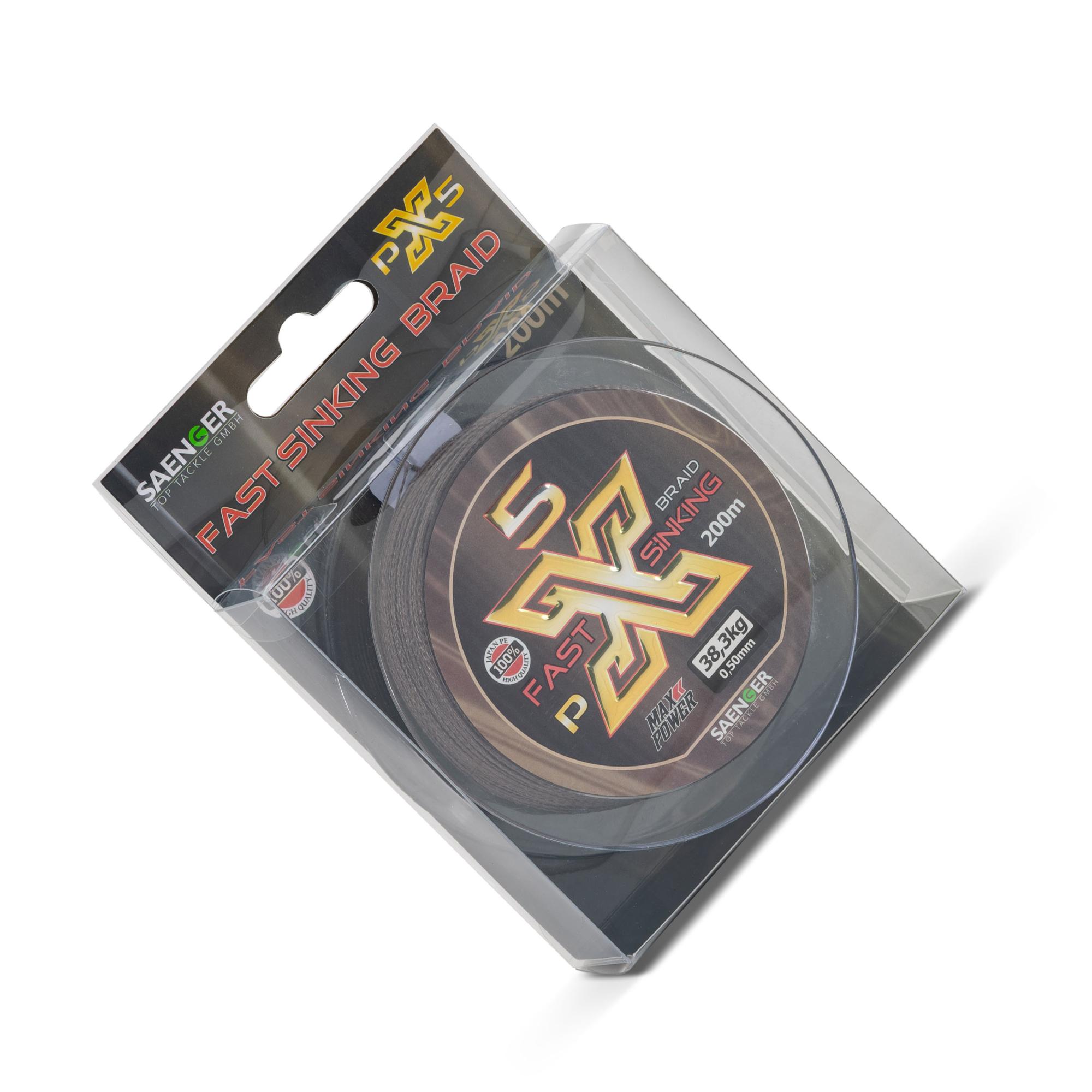 Sänger PX-5 Fast Sinking Braid 200m 0,60mm/44,9kg