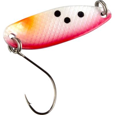FTM Spoon Hammer 2,4gr. salmon red white UV / black