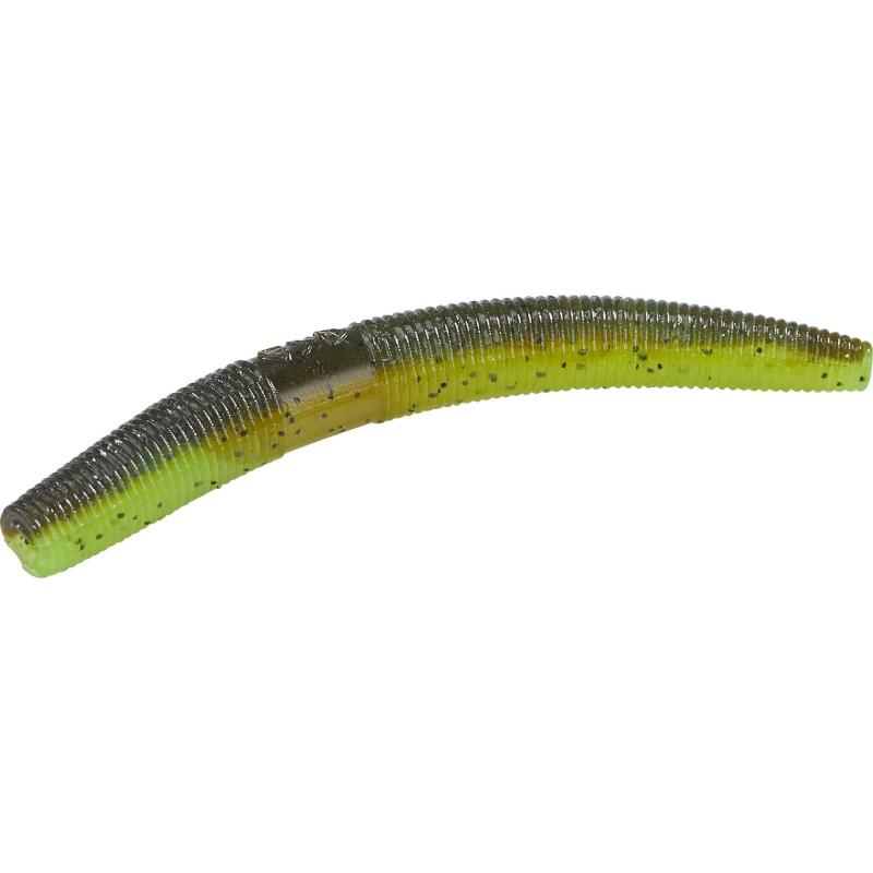 Balzer Ned Rig Sausage, 5cm, Green Pumpkin
