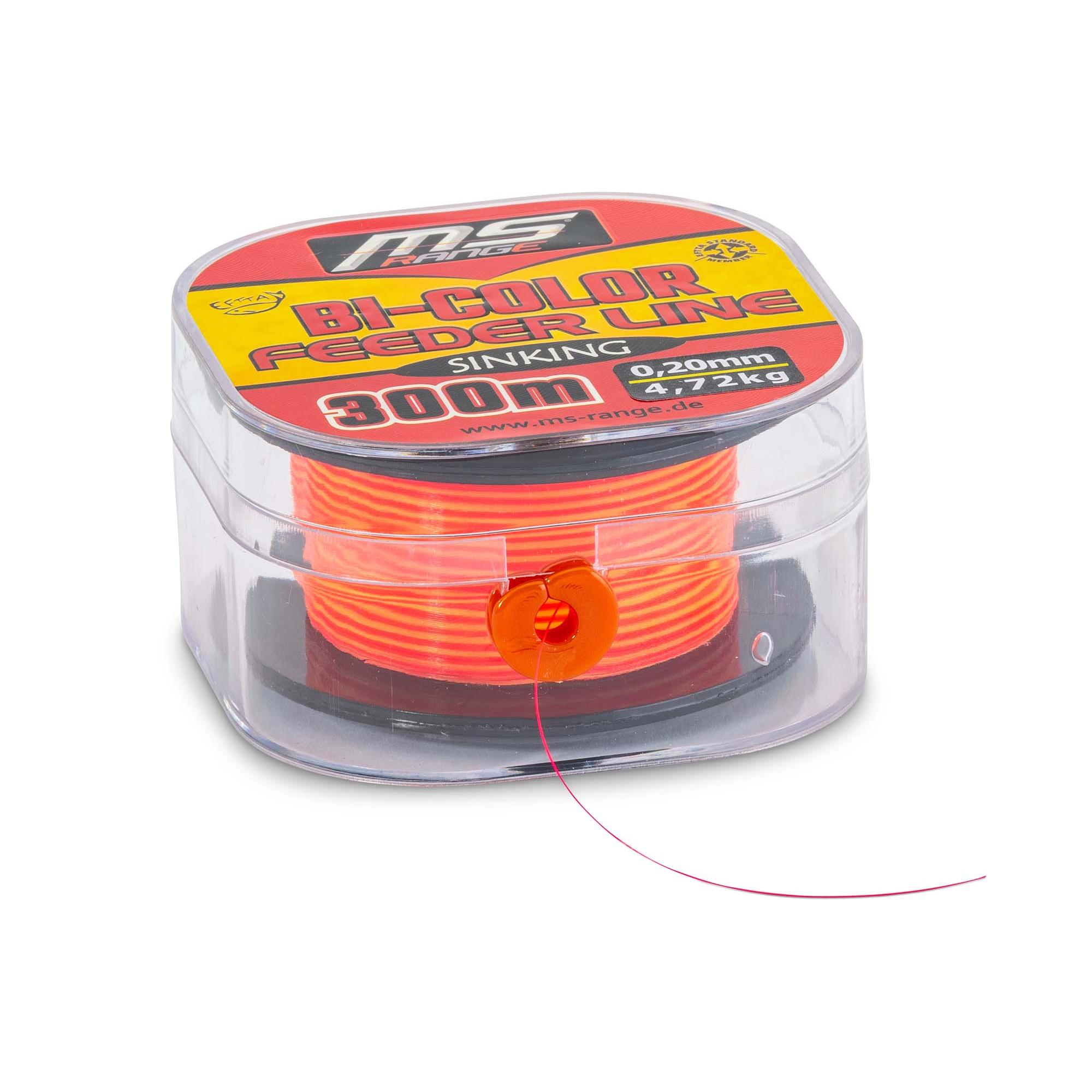MS-RANGE Bi-Color Feeder Line zinkend 300m 0,20mm/4,72kg