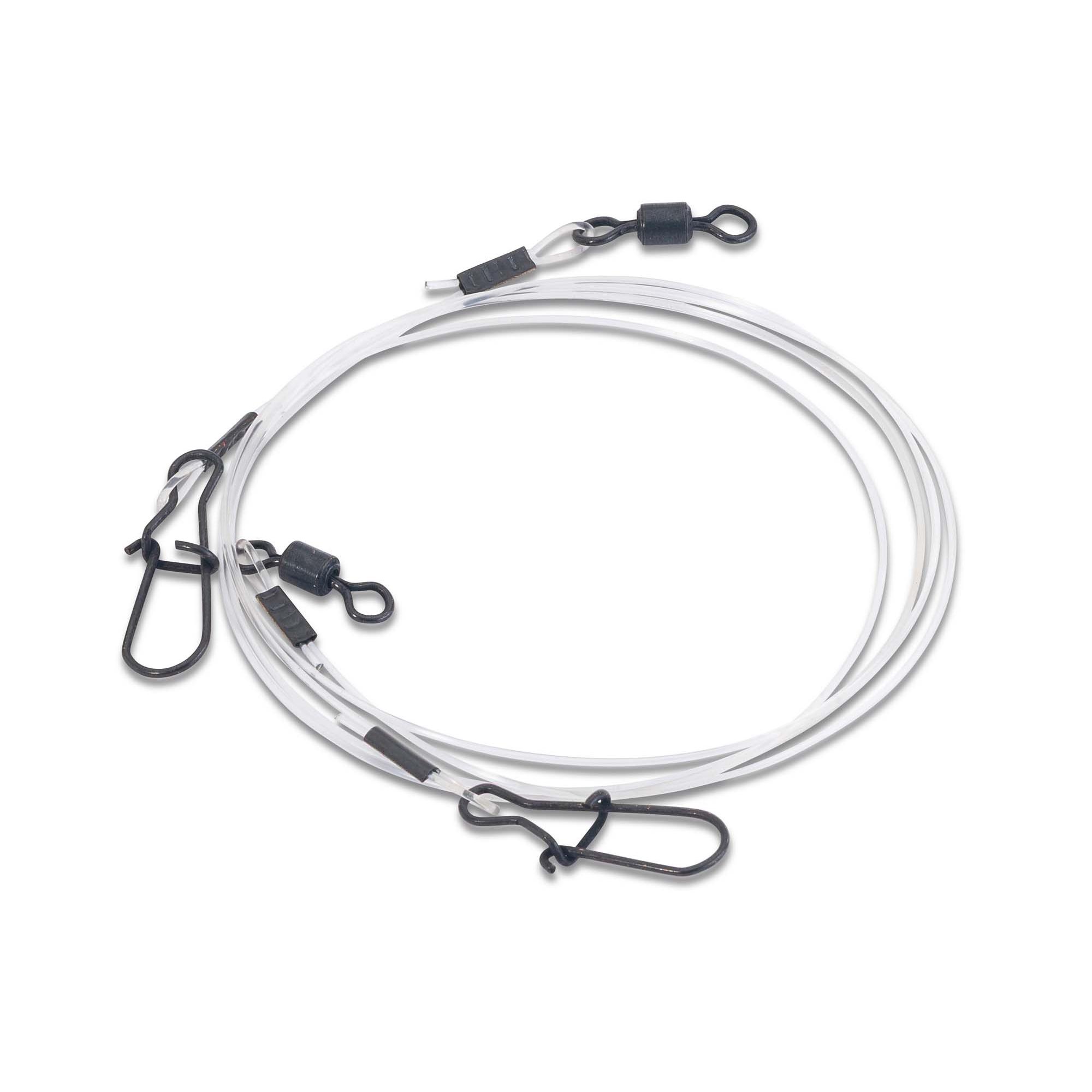 IRON CLAW Fluorocarbon Spin Leader 2pcs.50cm/5,37kg