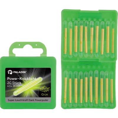 Paladin Knicklichter Power Box grün Inh. 20St. 4,5x39mm