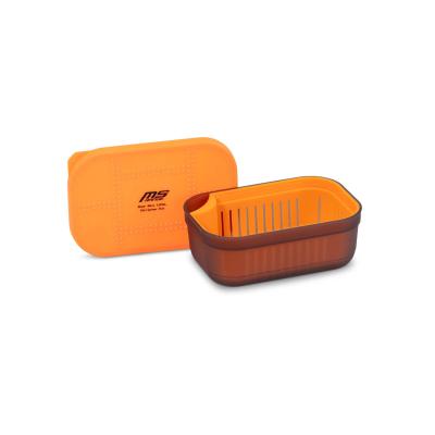 MS-RANGE Bait Box 1,25l & Strainer Kit