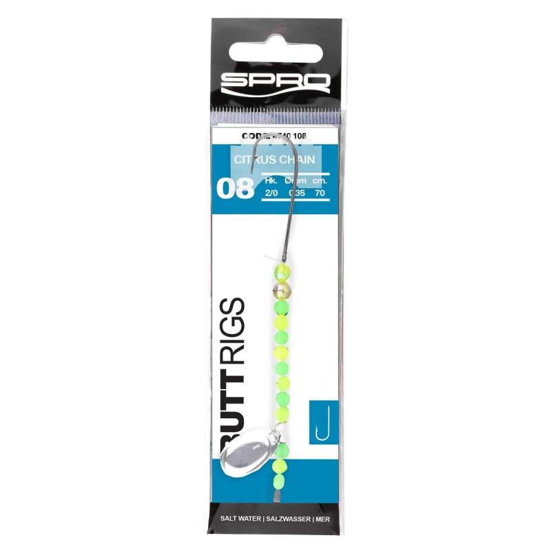 Spro 08 Salt Butt Rigs Citrus Chain #2/0