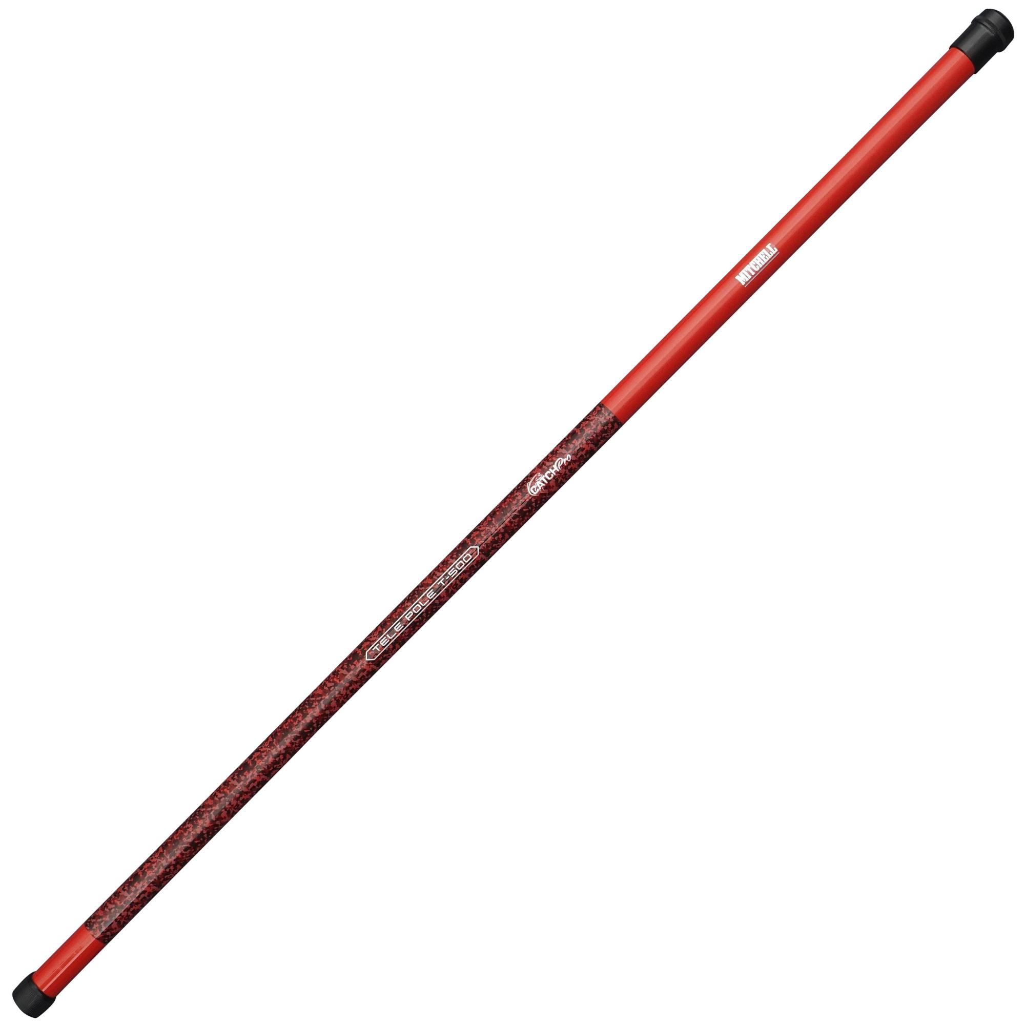 Mitchell Catch Pro II Pole Tele 5,00m 5Sec Red